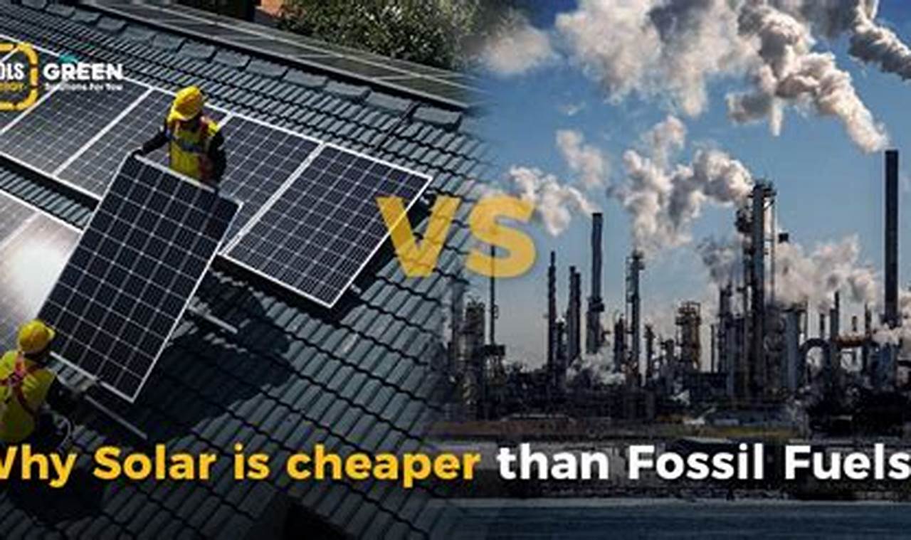 Why Fossil Fuels *Appear* Cheaper Than Renewables