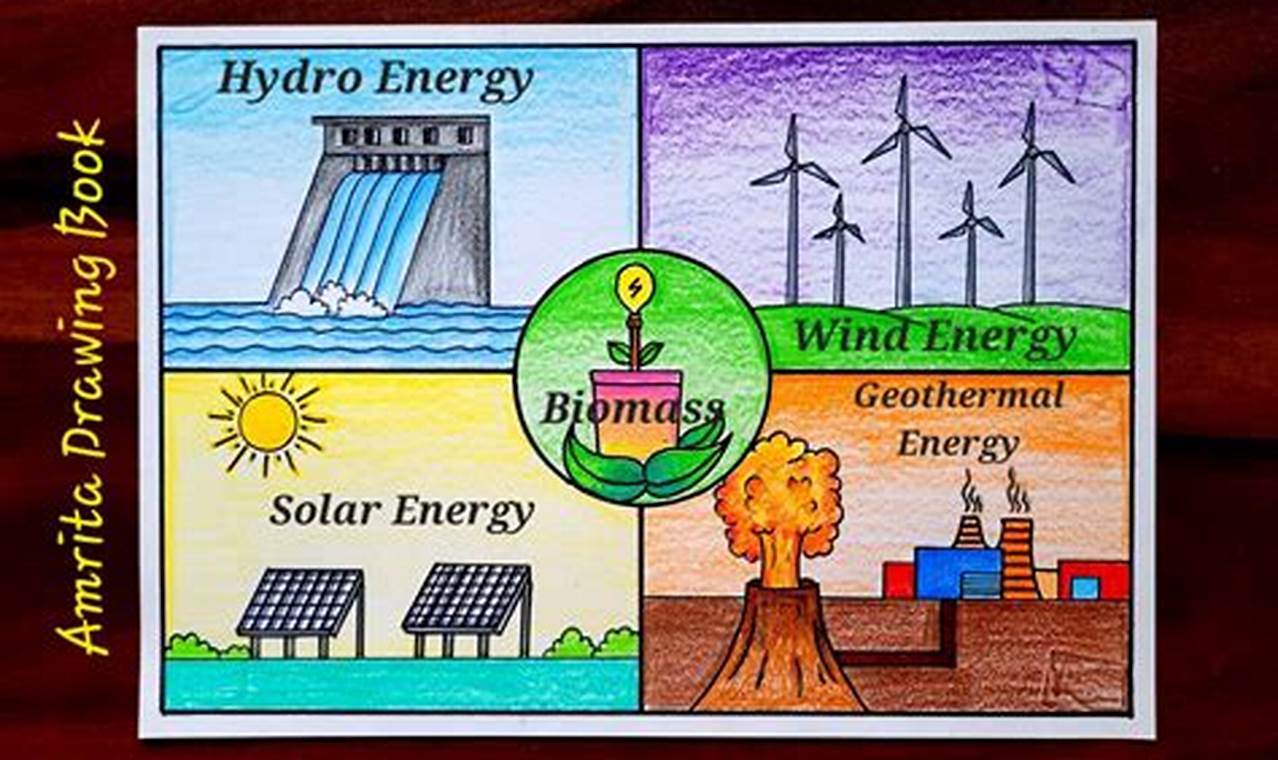 Creative Renewable Energy Poster Project Ideas & Examples